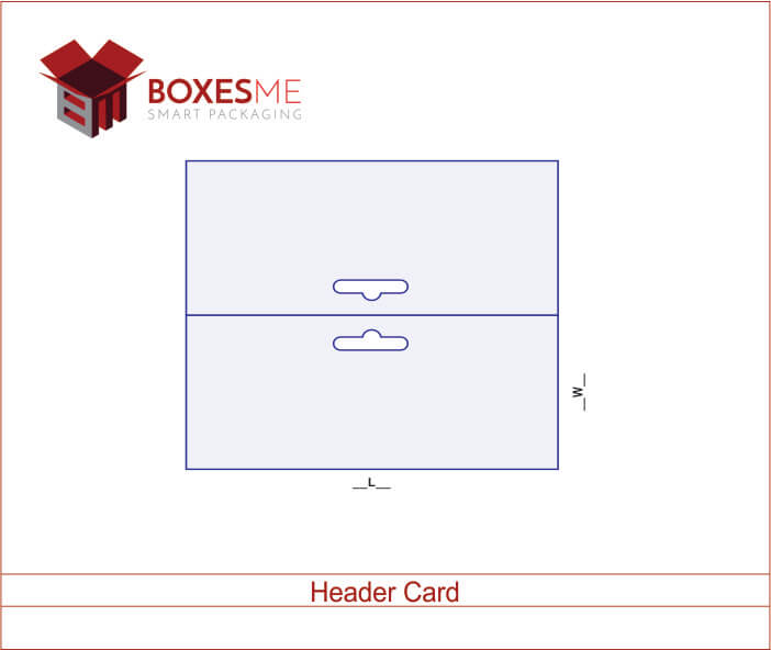 Custom Header Card | BoxesMe